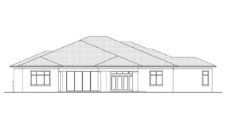 Modern Style House Plan - 5 Beds, 5 and 1/2 Baths, 4,511 Sq/Ft, Plan ...