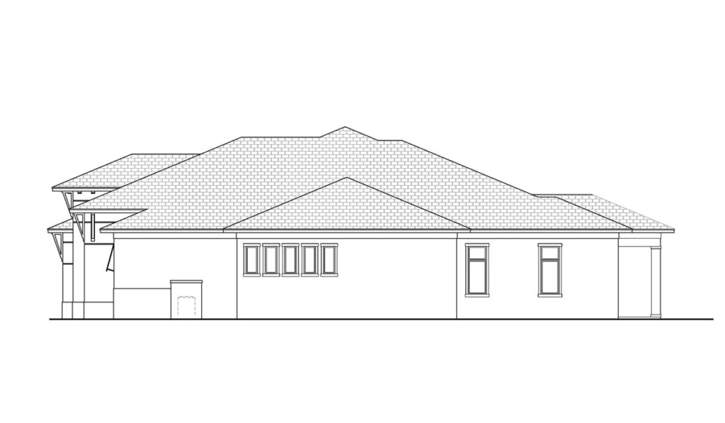 Modern Style House Plan - 5 Beds, 5 and 1/2 Baths, 4,511 Sq/Ft, Plan ...