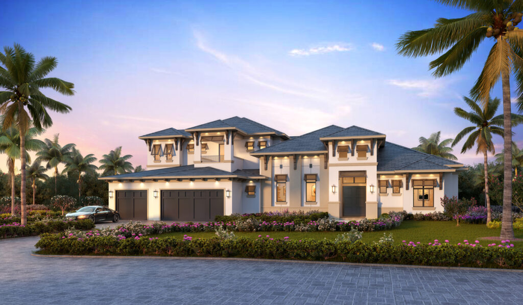 Modern Style House Plan - 5 Beds, 6 and 1/2 Baths, 6,240 Sq/Ft Plan ...